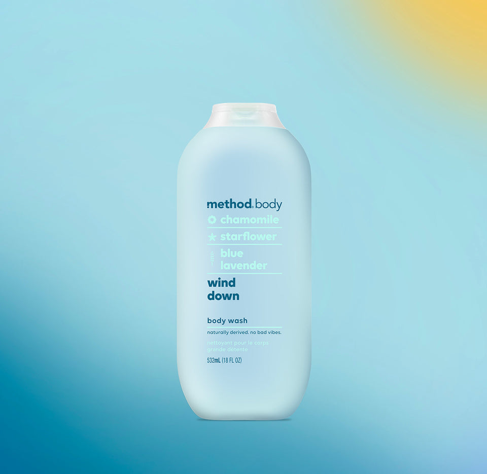 Lavender, Chamomile, & Starflower Body Wash | Wind Down - 18 oz ...