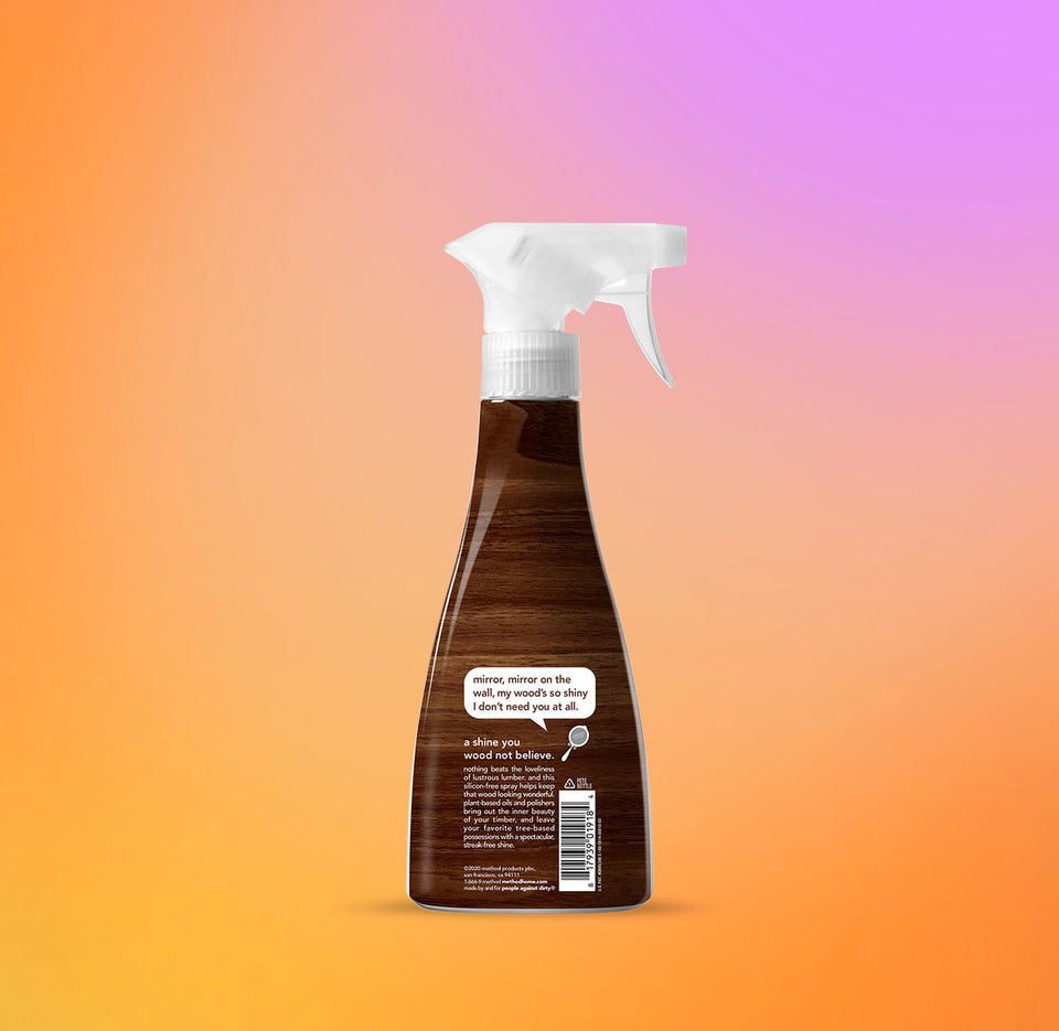method | Wood Polish, Almond, 14 fl oz – method products