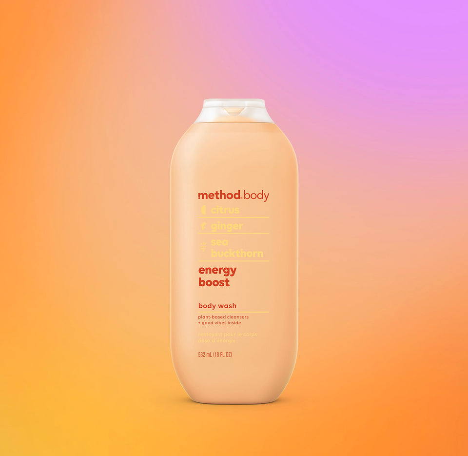 Energy Boost Body Wash 18 oz | Method Body – method products