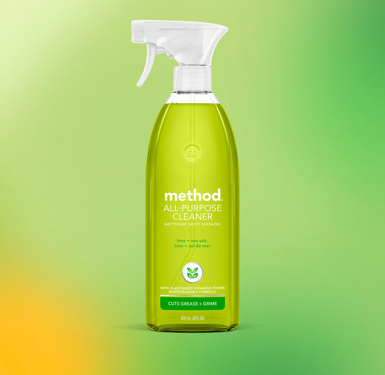 method | All-Purpose Cleaner, Lime + Sea Salt, 28 fl oz – method products