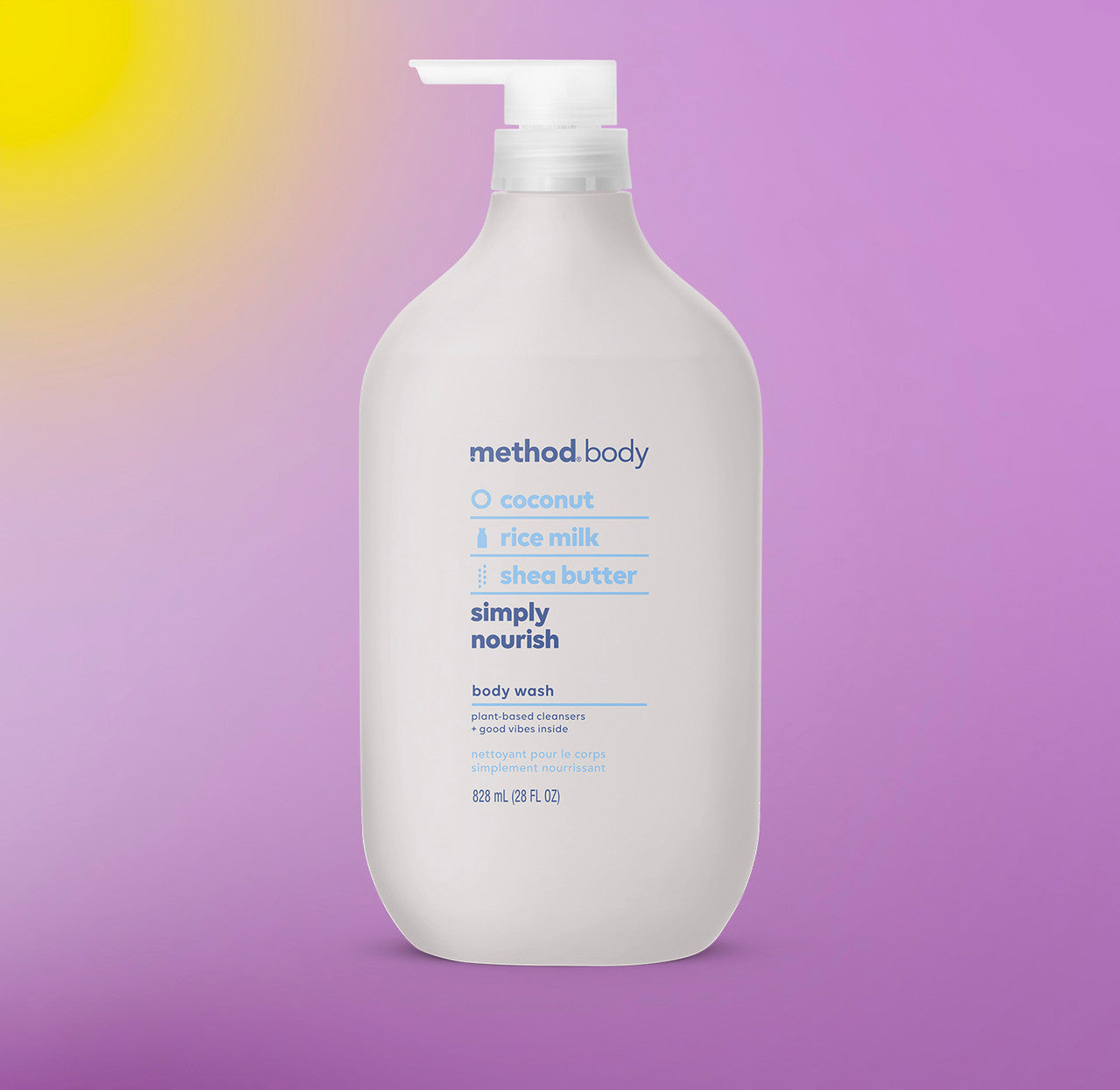 Simply Nourish Body Wash 28 oz | Method Body – method products