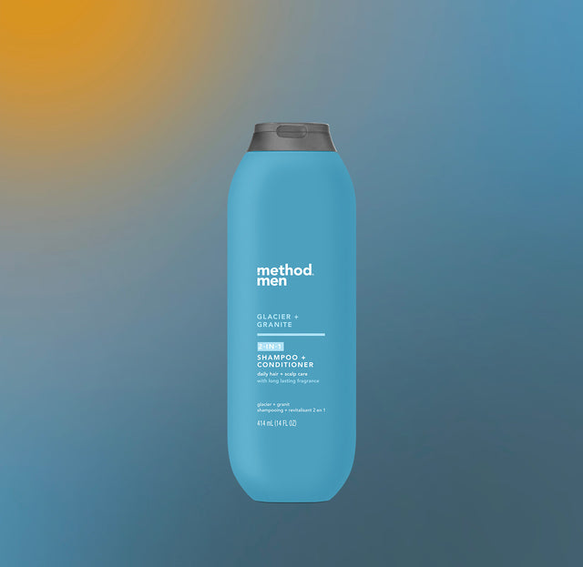 method | Men 2 in 1 Shampoo and Conditioner - Glacier + Granite - 14 oz ...
