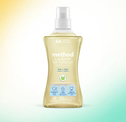 method | Laundry Detergent, Free + Clear, 53.5 oz, 66 Loads – method ...