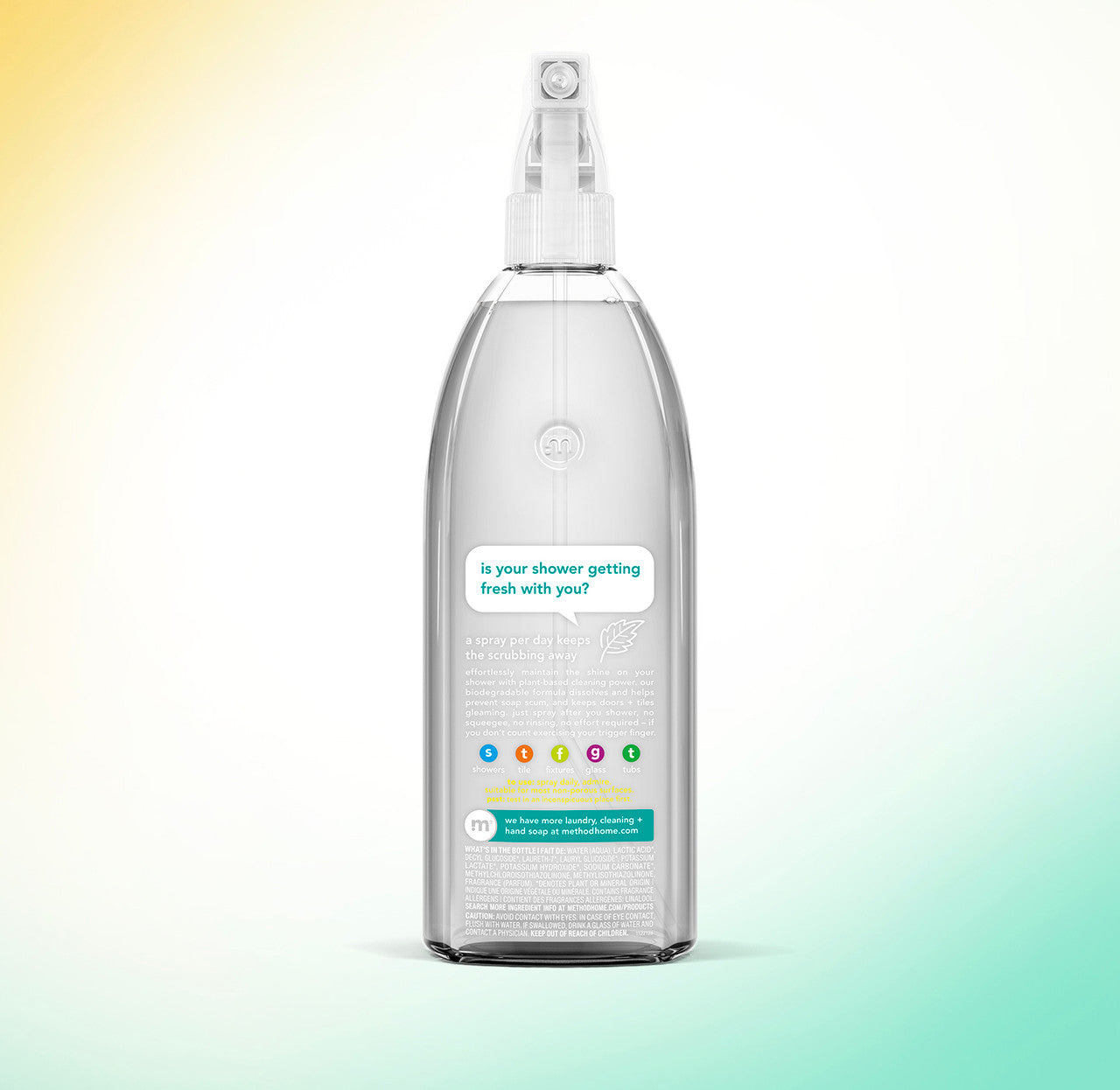 method | Daily Shower Spray Cleaner, Eucalyptus Mint, 28 oz – method ...
