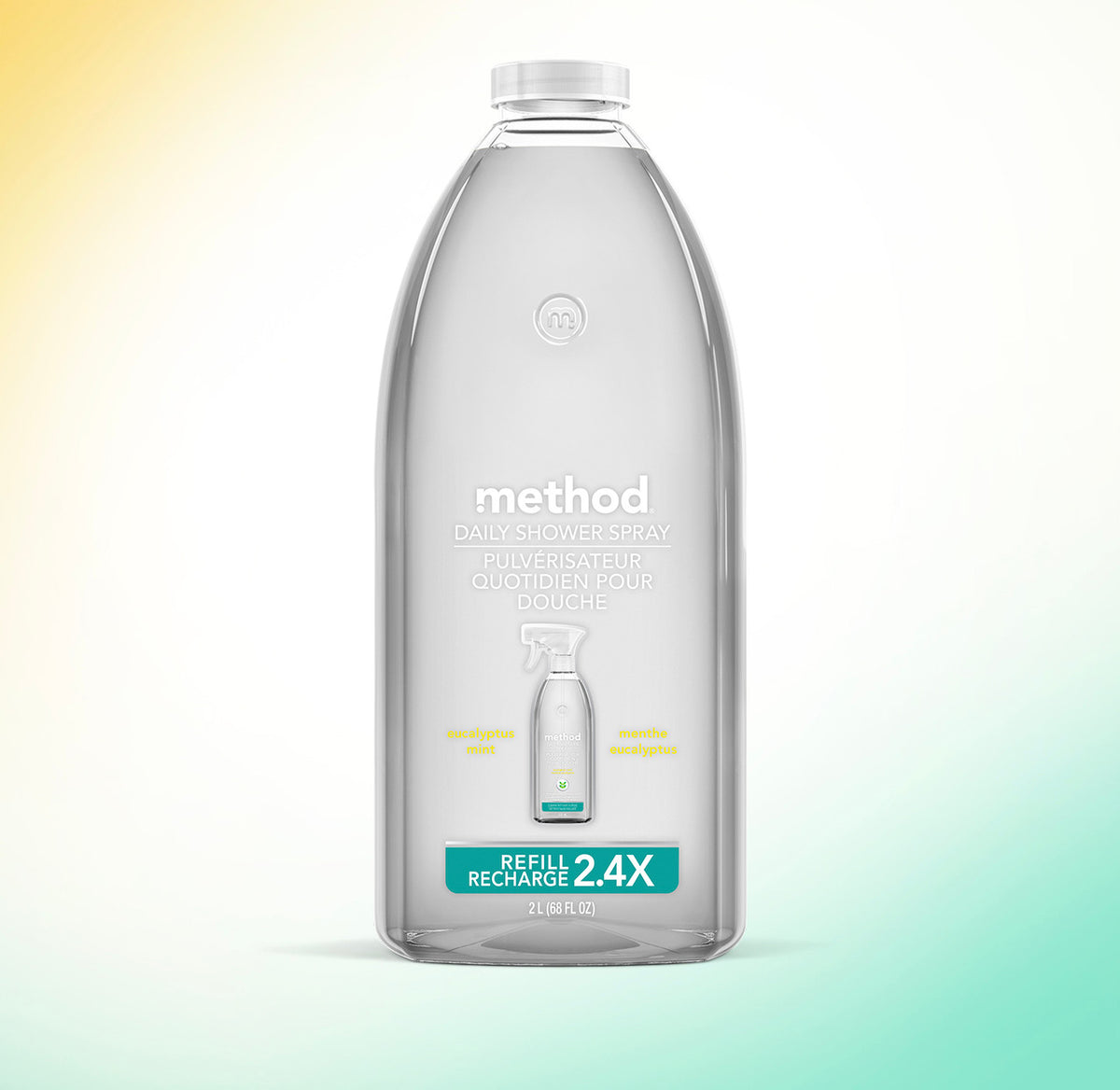 method | Daily Shower Spray Refill, Eucalyptus Mint, 68 oz – method ...