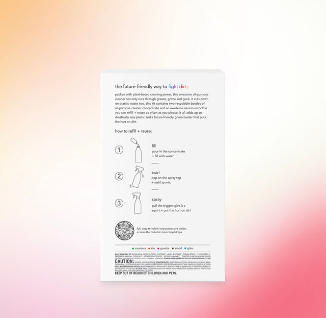 All-Purpose Cleaner: 2-pack Concentrated Refill - Pink Grapefruit, 2 fl ...