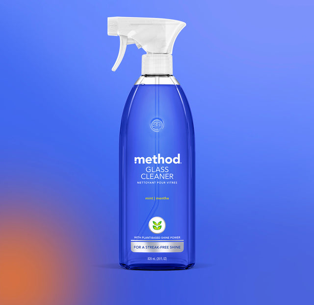 method | Glass Cleaner, Mint, 28 oz – method products