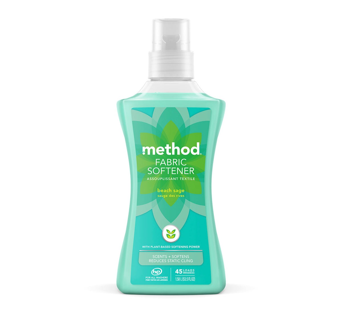 method | Fabric Softener, Beach Sage, 53.5 ozs, 45 Loads – method products