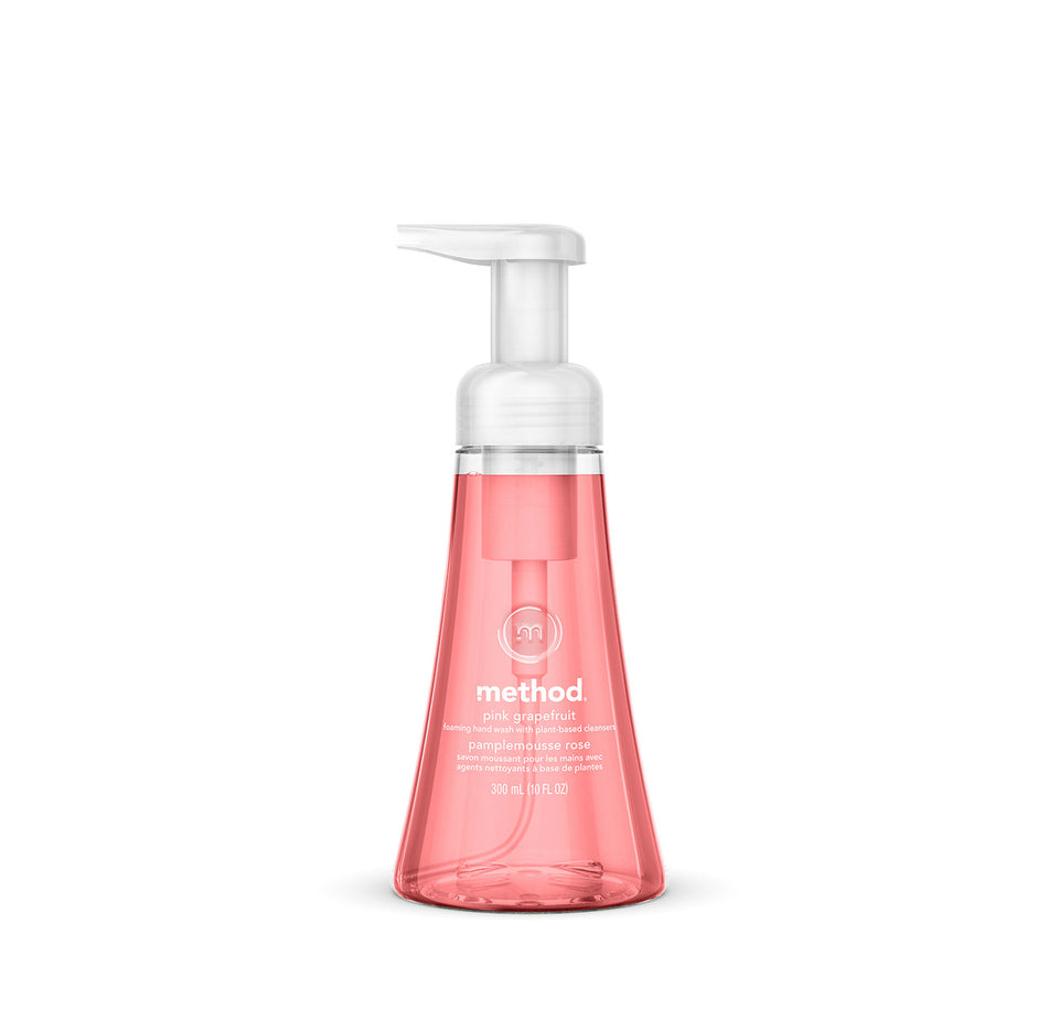 method | Foaming Hand Wash, Pink Grapefruit, 10 oz – method products