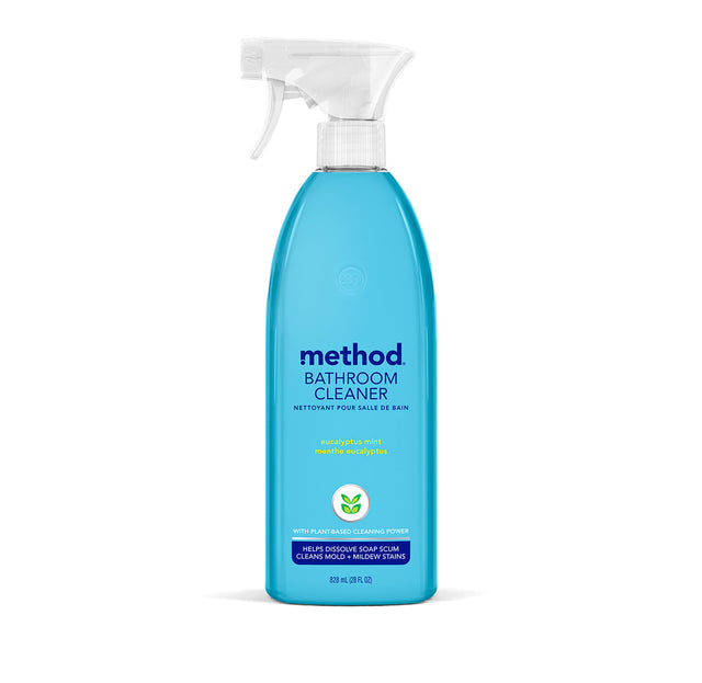 method | Bathroom Cleaner, Eucalyptus Mint, 28 oz – method products