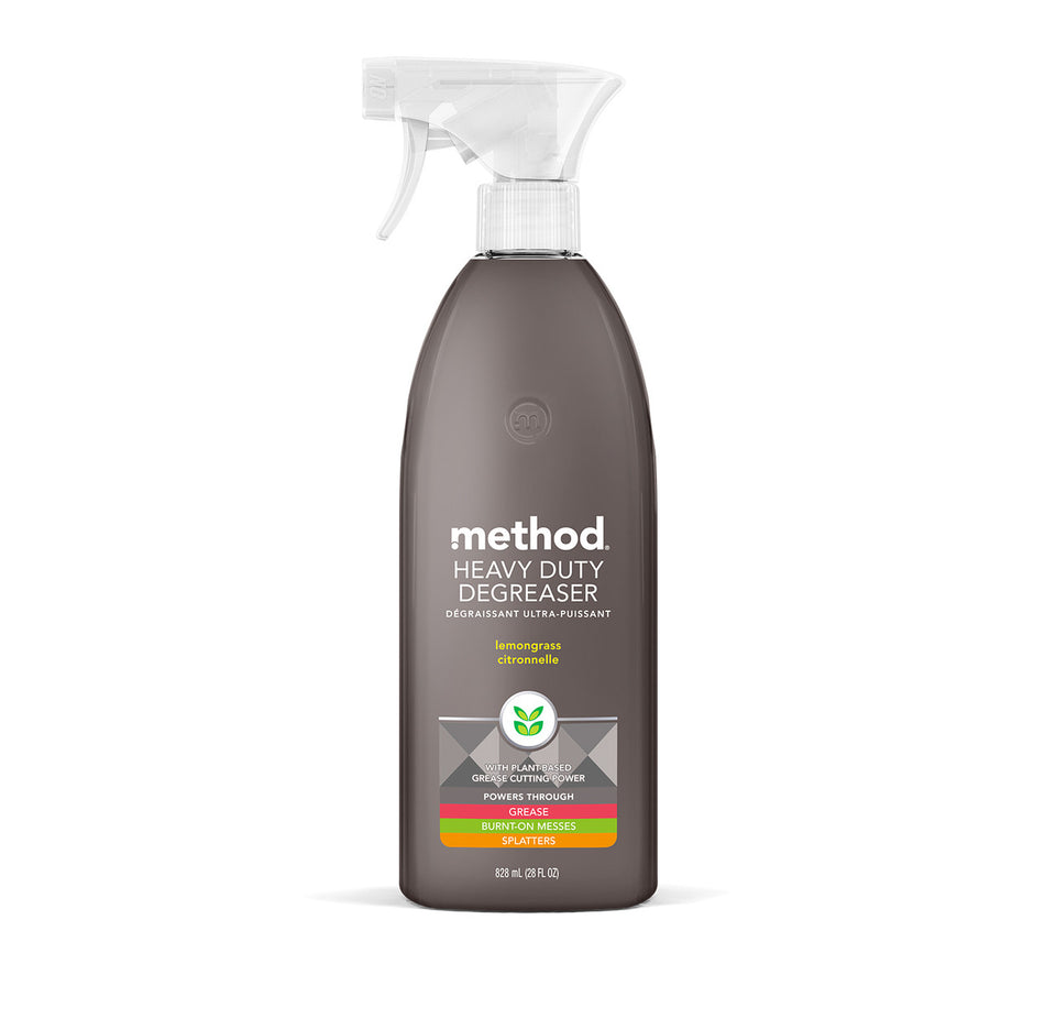 method | Heavy Duty Degreaser, Lemongrass, 28 oz – method products