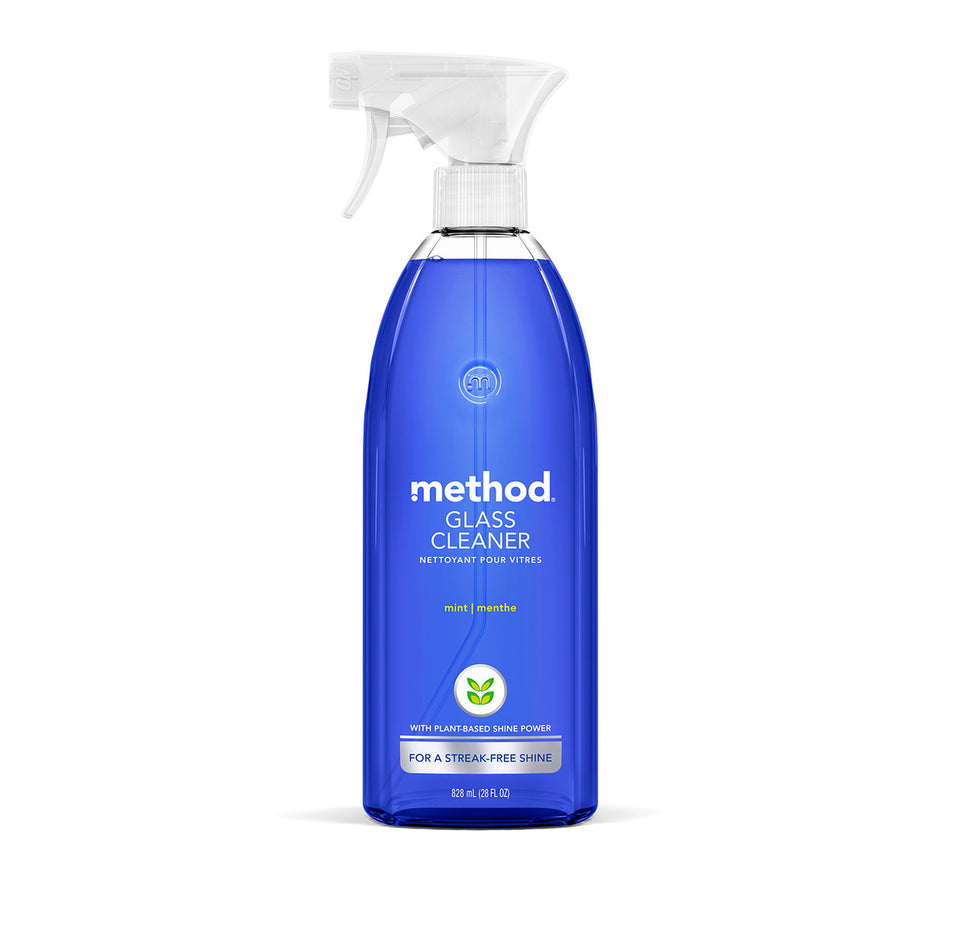 method | Glass Cleaner, Mint, 28 oz – method products