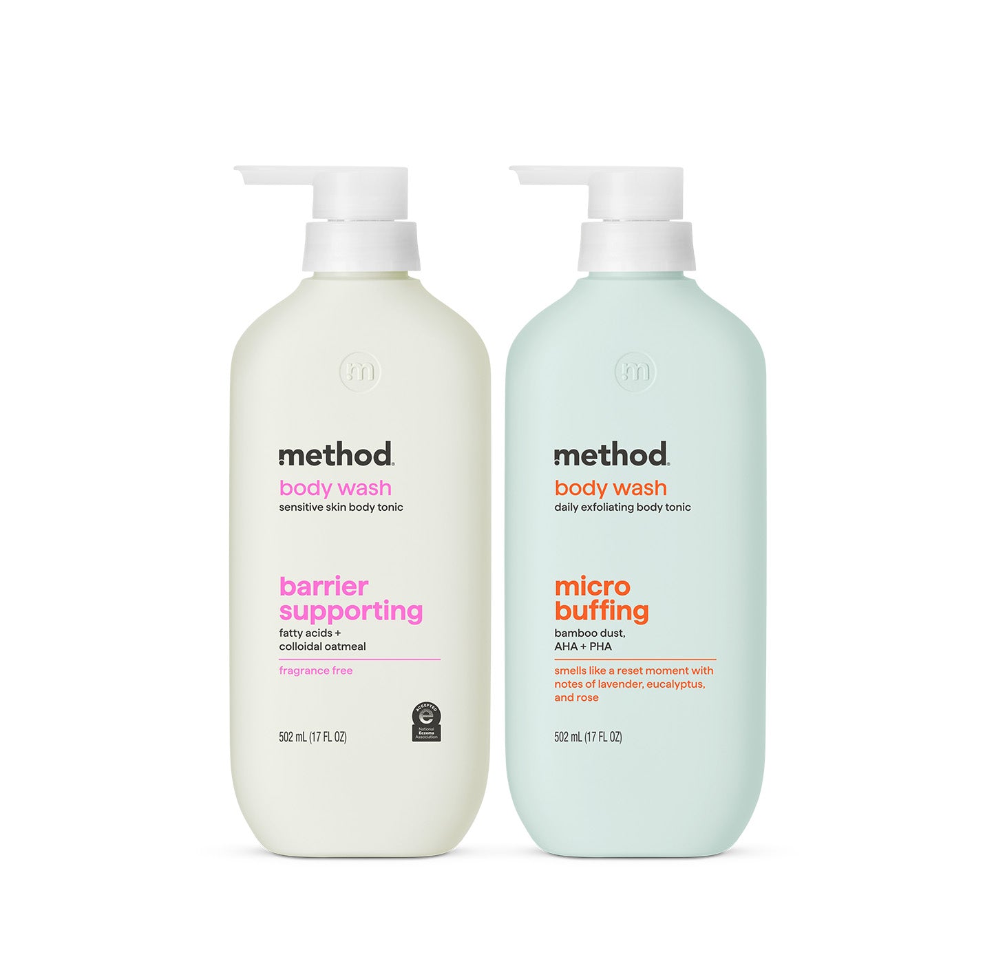 soft radiance barrier supporting + micro buffing body wash tonic bundl ...