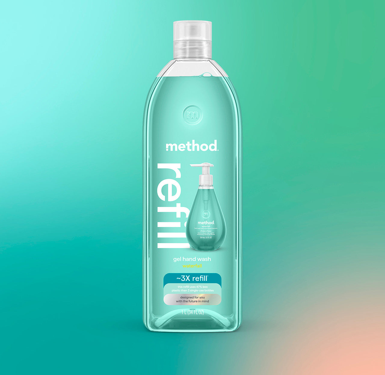 Method Waterfall Gel Handwash Refill – method products
