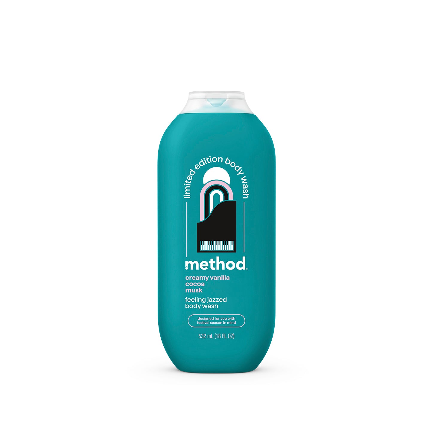 Vanilla Body Wash | Feeling Jazzed - 18 oz | Method Body – method products