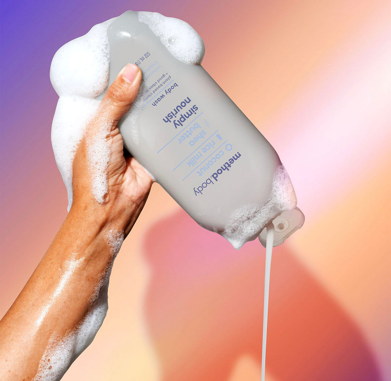 Shea Butter, Coconut, & Rice Milk Body Wash | Simply Nourish - 18 oz ...